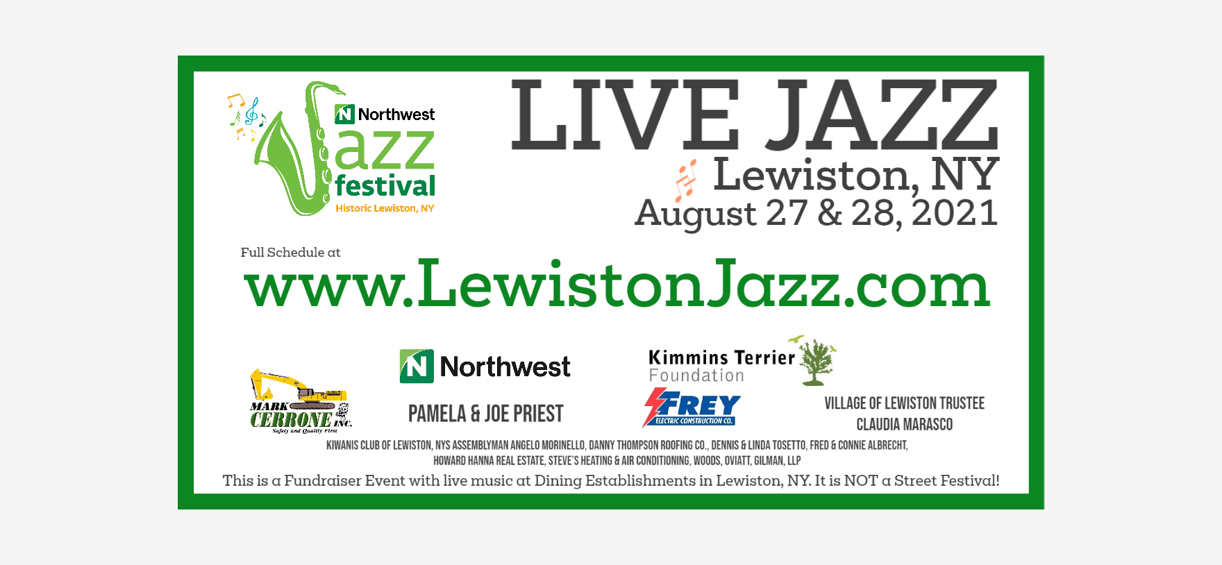 Image Gallery Show Album | Lewiston Jazz Festival